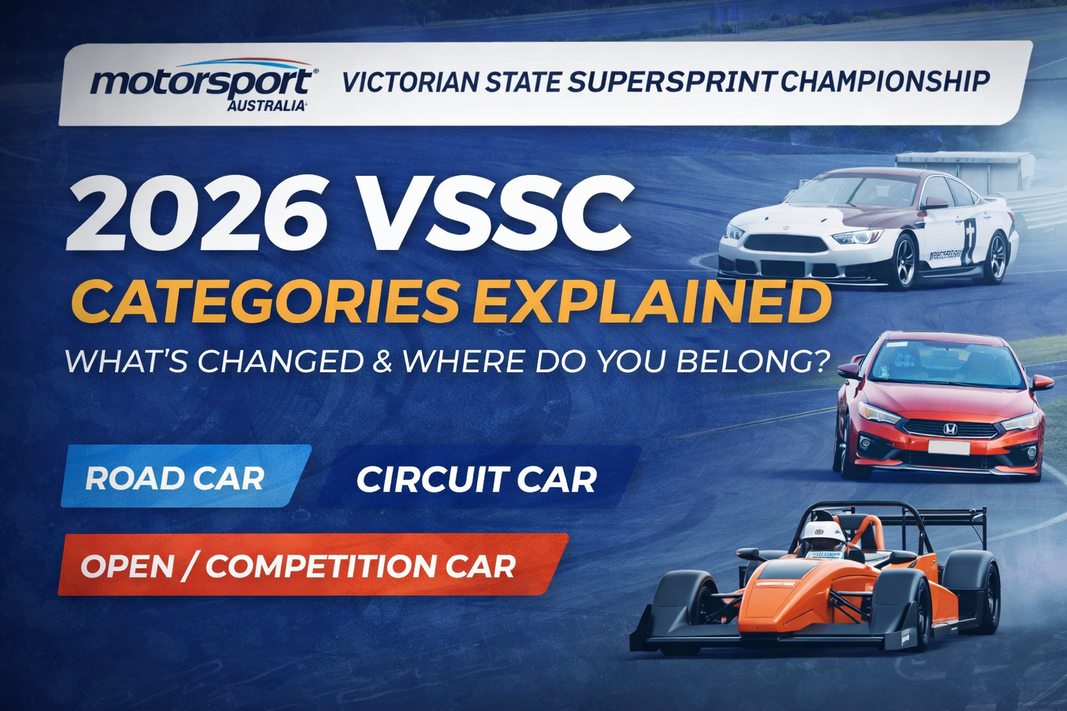 2026 VSSC Categories Explained - VSSC